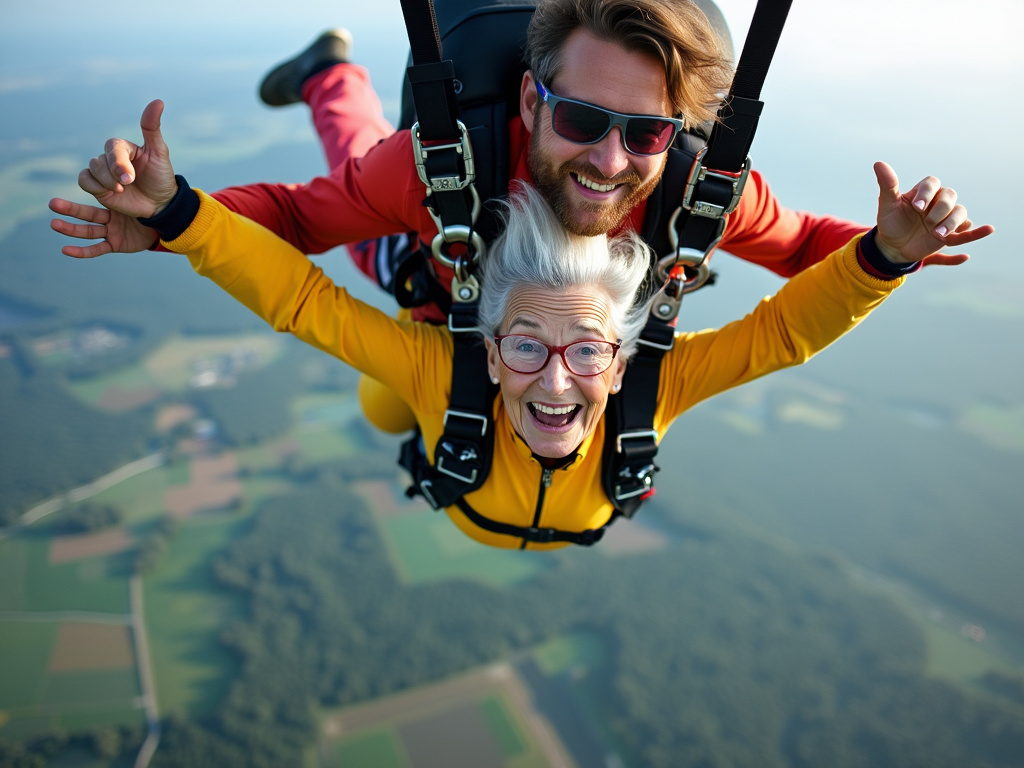 Grandma jumps from plane, proves age doesn’t limit fun | Congressional Post